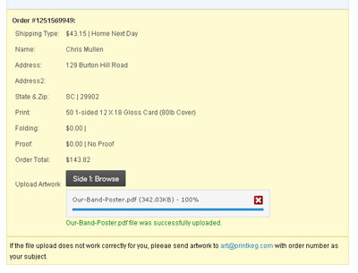 order-confirmation - Printkeg Blog