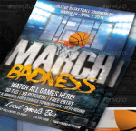 Flyer Templates For Your March Madness Party