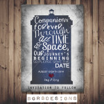 Geeky Save The Date Cards We'd Love to Print