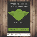 Geeky Save The Date Cards We'd Love to Print