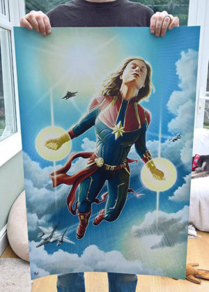 Stunning Captain Marvel Posters and Prints - Printkeg Blog